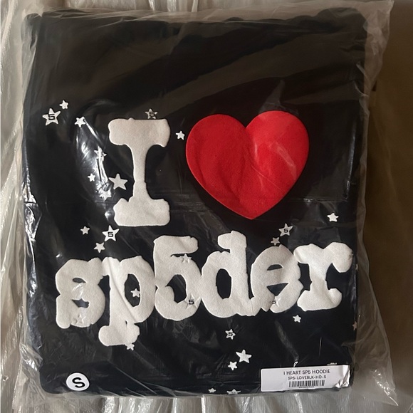 Sp5der | Jackets & Coats | Sp5der Souvenir Hoodie Black | Poshmark